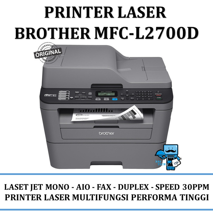 Jual Printer Brother Laserjet MFC-L2700D AIO Multi-Function Centres ...
