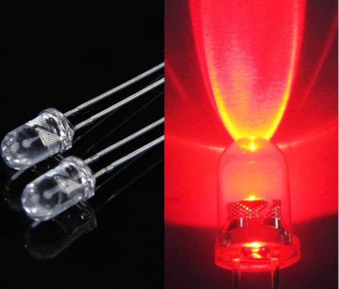 Jual LED Super Bright 5mm Merah, LED Lamp 5 mm Red - Kab. Sidoarjo ...