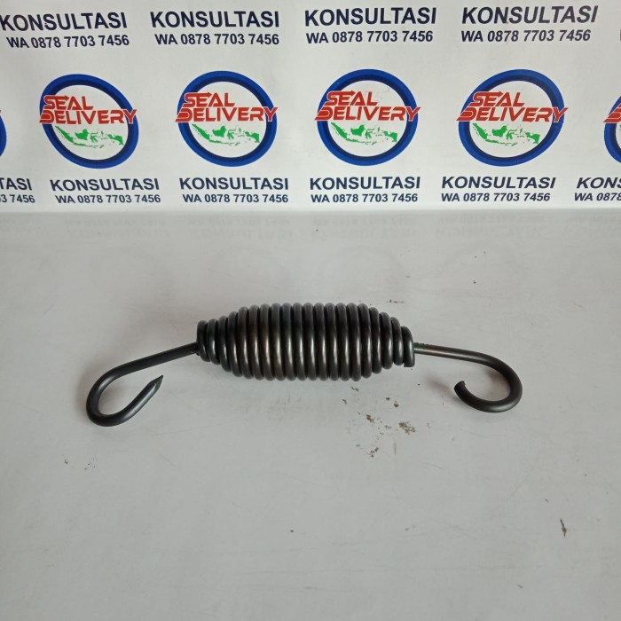 Jual Per / Spring Tarik baja Kawat 4 mm OD 29 mm L 150 mm ujung ...
