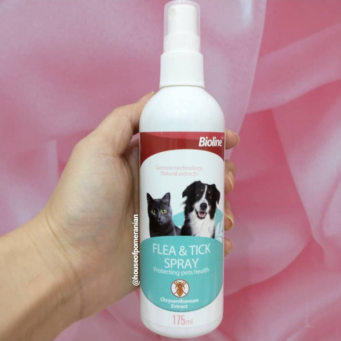 Jual obat kutu anjing. flea and tick spray bioline - Jakarta Barat ...