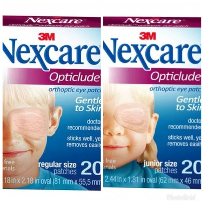 Jual NEXcare Terapi Lazy Eye Patch Amblyopia Orthoptic penutup mata ...