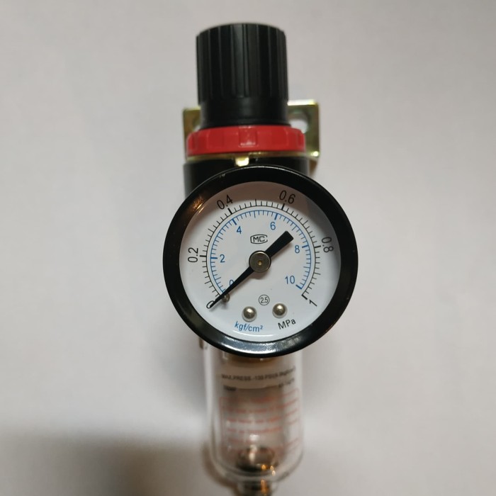 Jual AIR FILTER Regulator untuk ANGIN with gauge ukuran 1/4" - Kota ...
