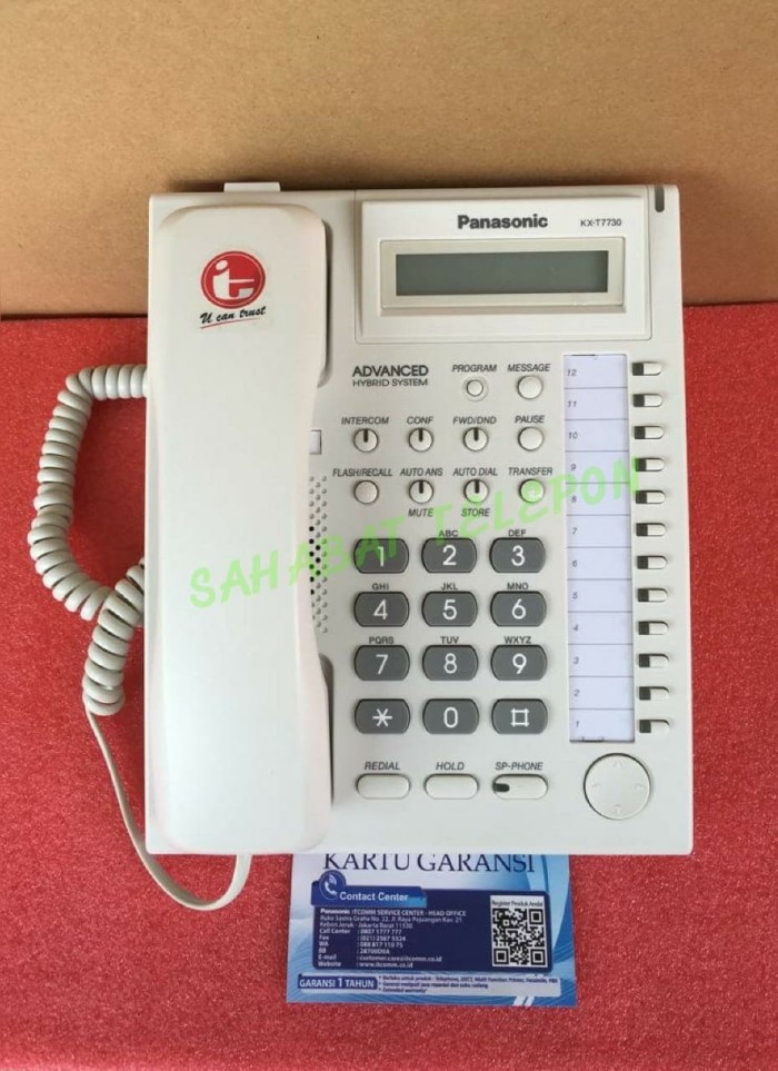 Jual Panasonic KX-T7730 - Jakarta Barat - Sahabat Telepon | Tokopedia