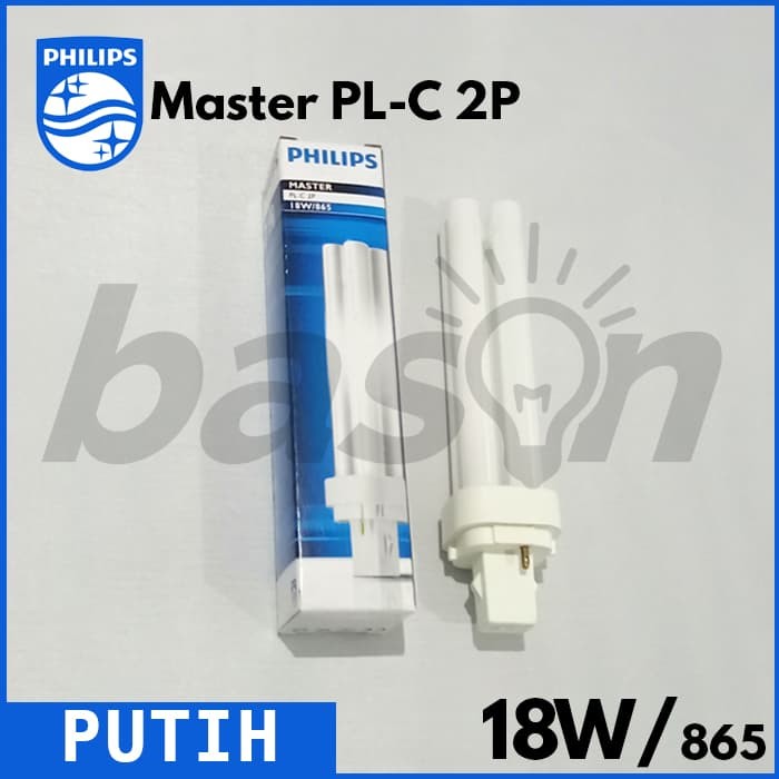 Jual PHILIPS Master PL-C 18W 865 2Pin | 6500k - Jakarta Utara - bason | Tokopedia