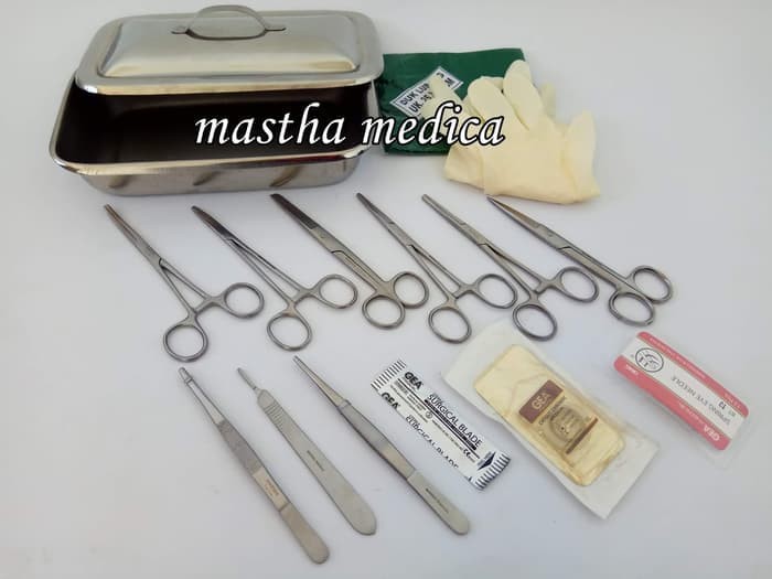 Jual Minor Set Alat Bedah Intrumen Operasi kecil Sirkumsisi Khitan ...