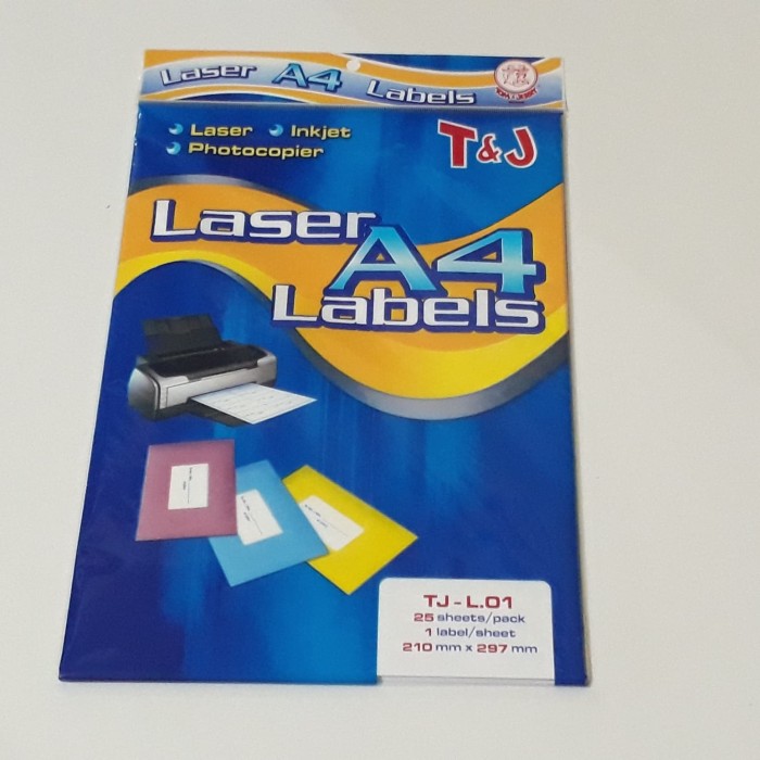 Jual Label Tom & Jerry ukuran A4 TJ -L.01 / Laser A4 Tom & Jerry ...