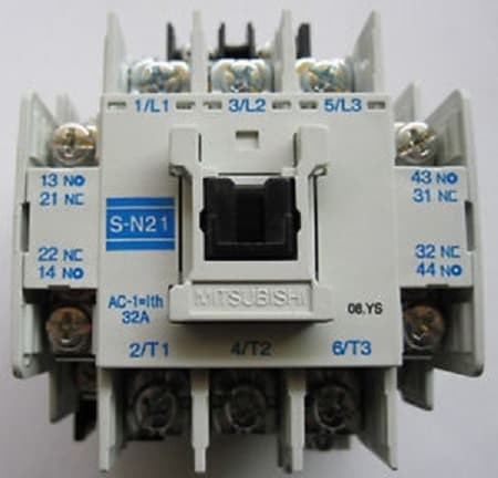 Jual Kontaktor / Contactor Mitsubishi S-N21 SN-21 SN 21 SN21 220v ...