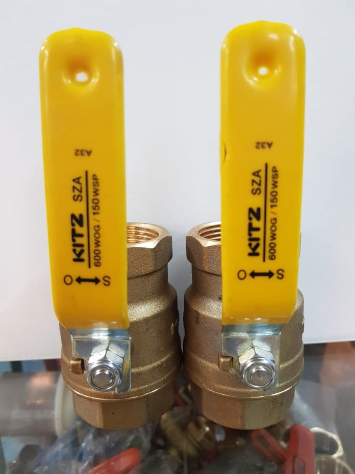 Jual Ball Valve 3/4" KITZ 600 W.O.G Brass Full Port Fig SZA / Stop Kran - Jakarta Barat - Glodok ...