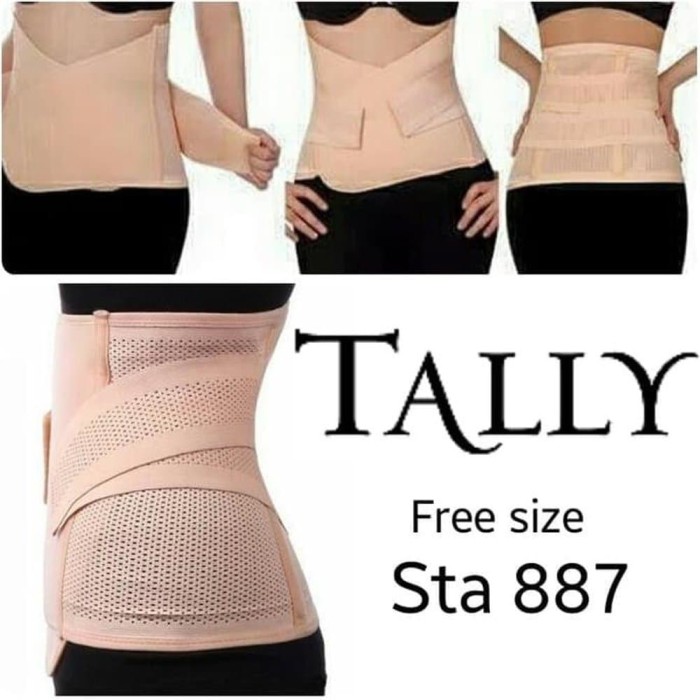 Jual Korset Pelangsing Perut Double Tarik Tally - Stagen Perut Tally ...