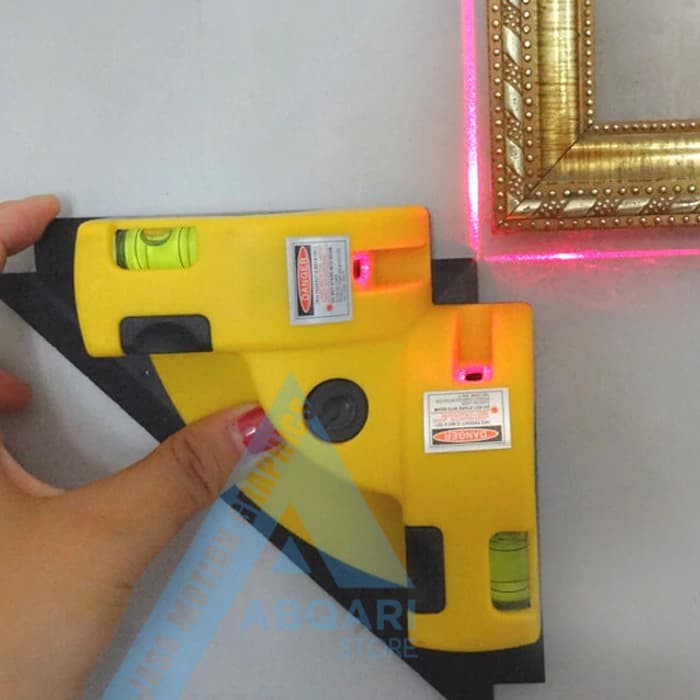 Jual meteran siku laser 90 derajat / Vertical Horizontal Laser Line ...