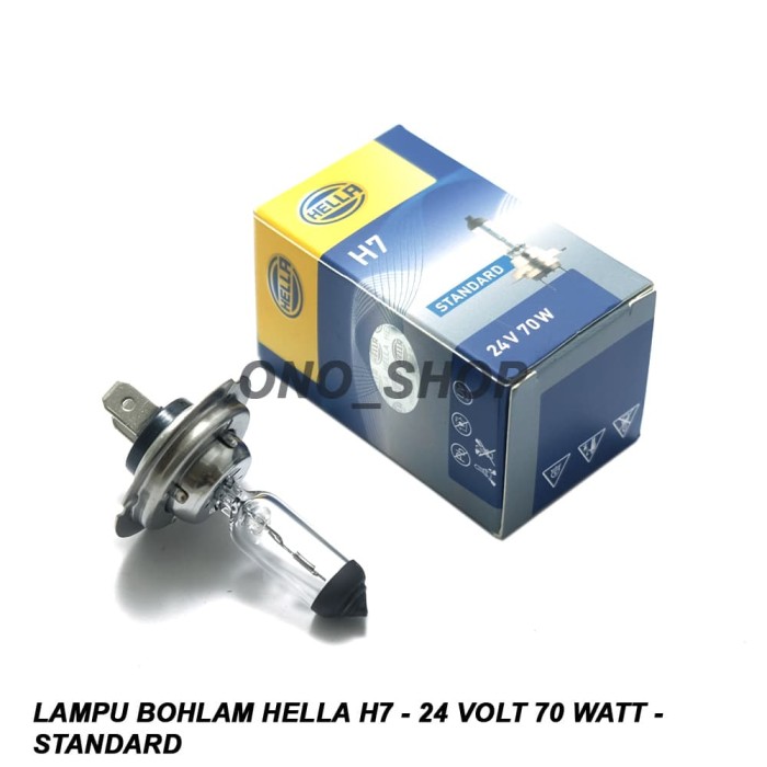Jual Lampu Bohlam Hella H7 - 24 Volt 70 Watt - Standard - Jakarta Barat ...