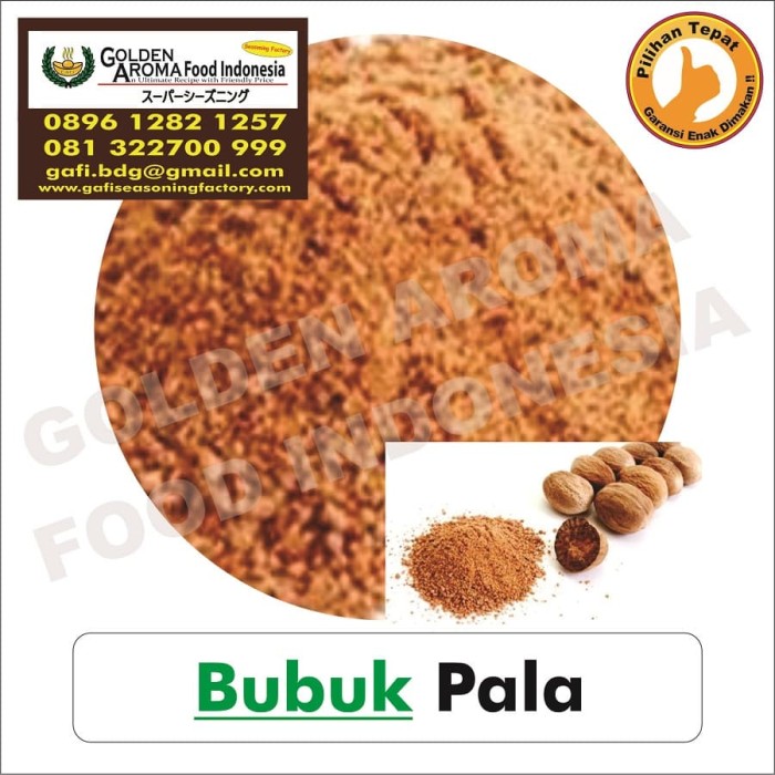 Jual Bubuk Pala Asli Serbuk. 0896-1282-1257 (WA/Call), Nutmeg Powder ...