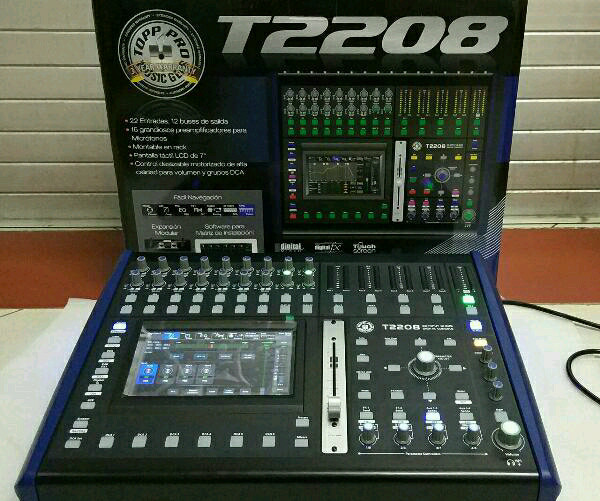 Jual Digital Audio Mixer TopPro Topp Pro T2208 / T 2208 Original ...