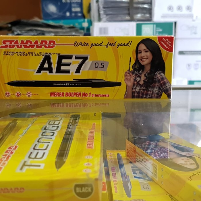 Jual ballpoint standard AE7 - Merah - Jakarta Selatan - KITA JAYA 212 ...