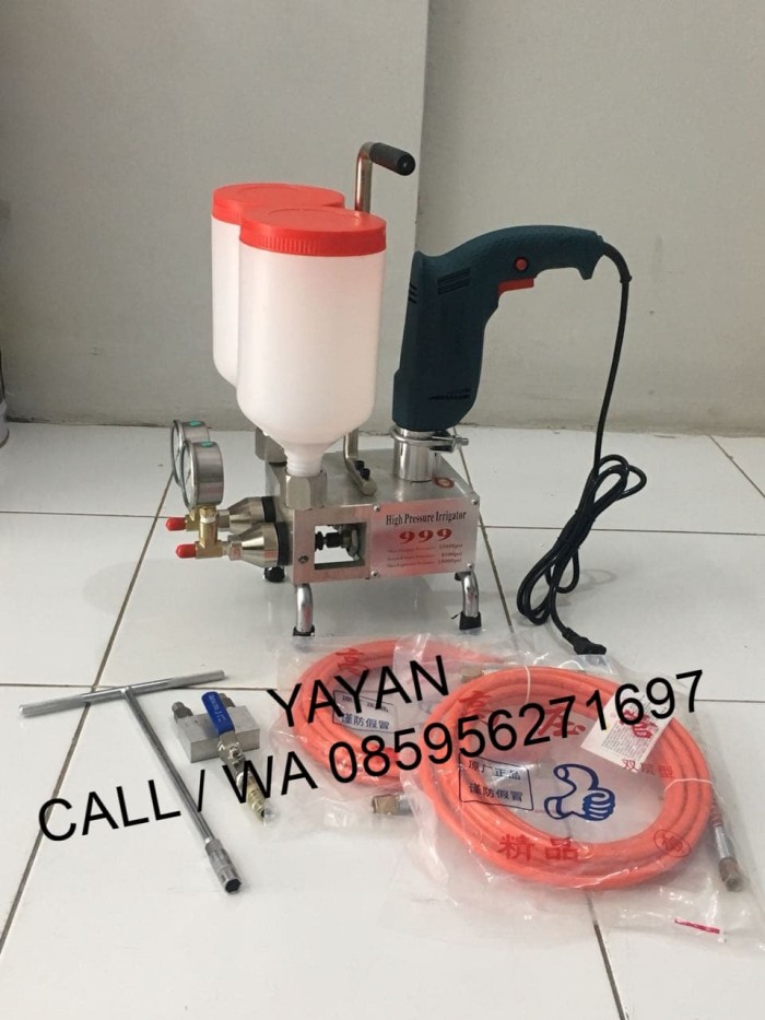 Jual Alat / Mesin Injeksi Beton Epoxy / Polyurethane Dua Tabung - Kota ...