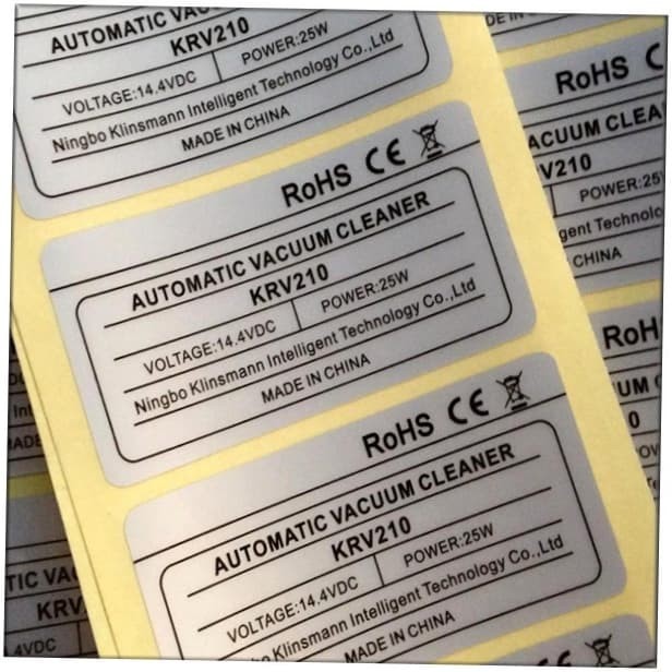 Jual Sticker Stiker Silver Matt Doff, Print and Cut Label - Jakarta ...