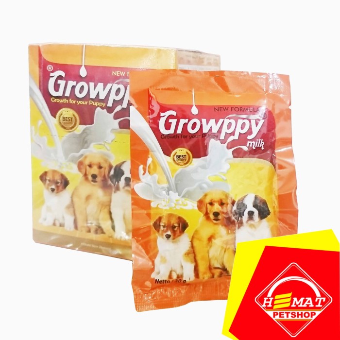 Jual Susu Anjing / Growppy Dog Milk 20 Gram / Dog Milk Sachet - Kota Bekasi - Petshop Hemat Pet ...