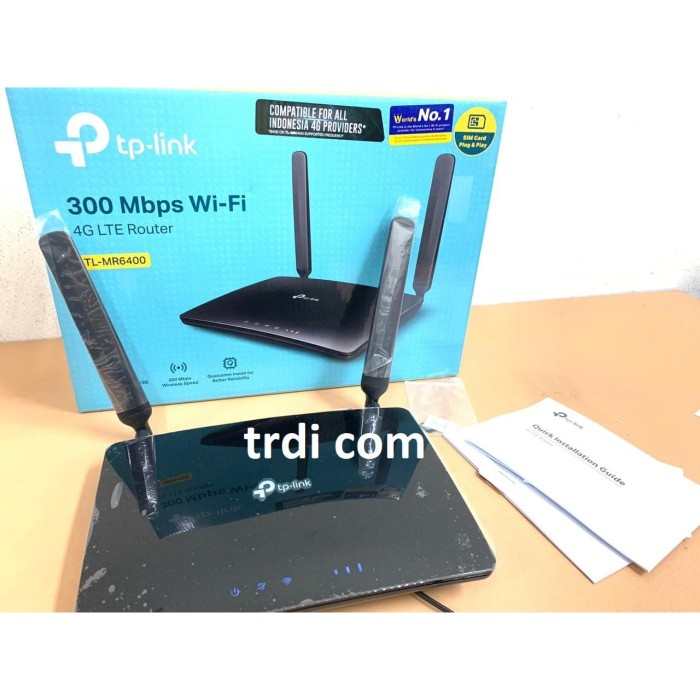 Jual Modem Wifi Router 4G LTE TP-Link MR 6400 Home LAN USB UNLOCK ...