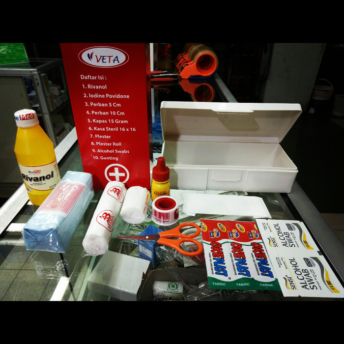 Jual Kotak P3K Mobil/P3K RESCUE - Jakarta Barat - Medisa Alkes | Tokopedia