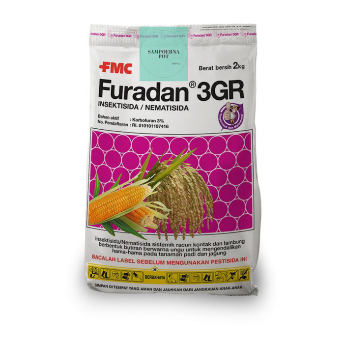 Jual furadan 3GR obat pembasmi rayap tanah,hama dan semut 2kg - Kota ...