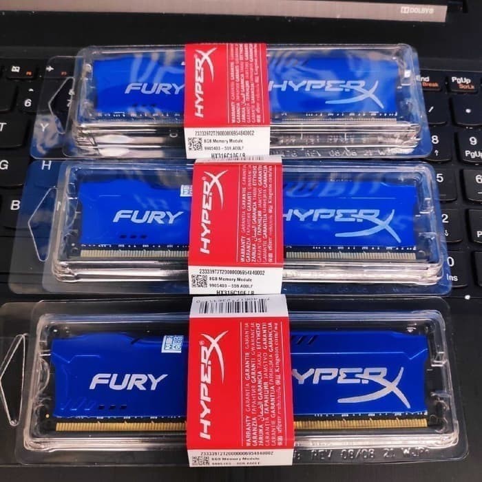 Jual Kingston Hyperx Fury Ddr3 8gb Pc12800 1600mhz Jakarta Utara Tf