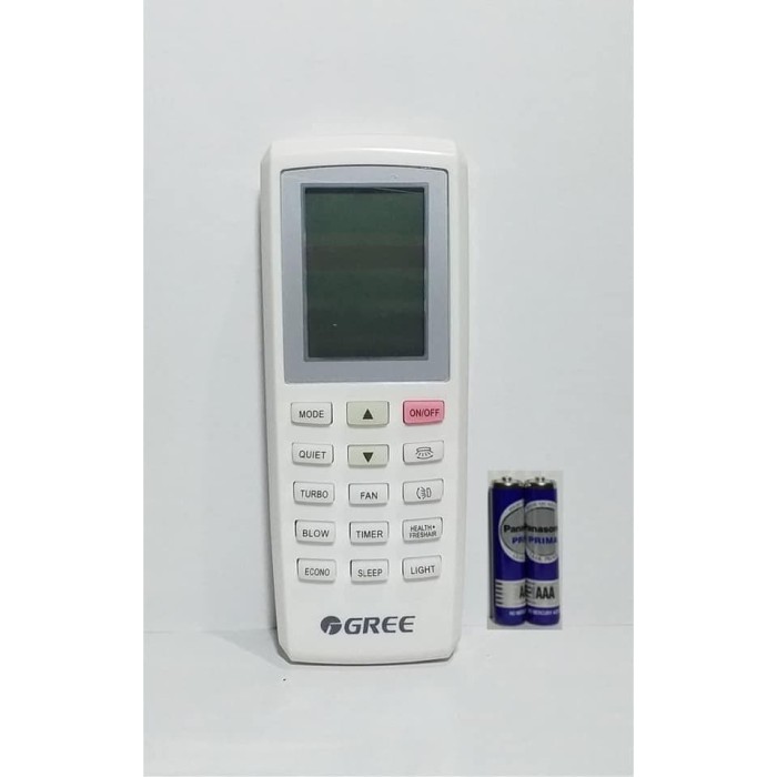 Jual Remot Remote AC GREE/ SANYO AQUA (Original Pabrik) - Free Baterai ...