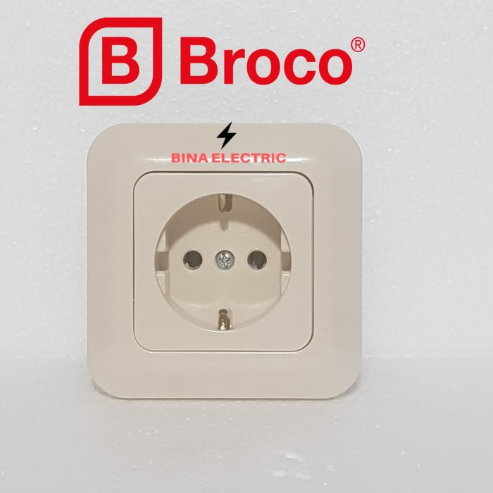 Jual Stop Kontak Broco Gracio 4151 / Stopkontak Gracio Broco - Jakarta ...
