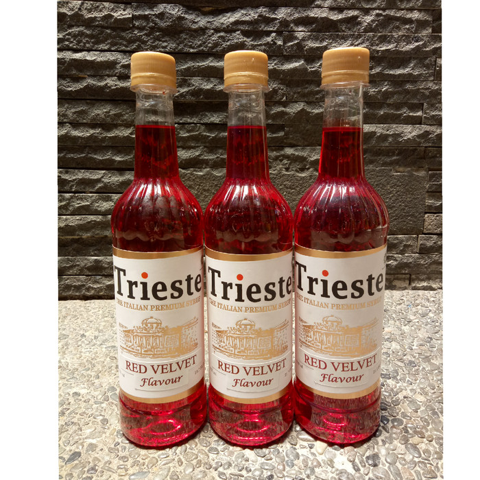 Jual Trieste Syrup rasa RED VELVET - Kota Bandung - Trieste Syrup ...