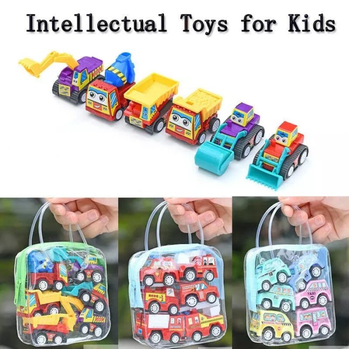 Jual Mainan Anak Set Mobil Mobilan VEHICLE CARS TOYS 6pcs - Jakarta ...