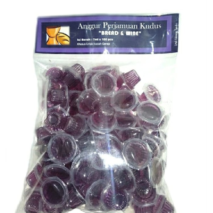 Jual Anggur Perjamuan Kudus Isi 100 Cup - Kab. Bandung - vinel store ...