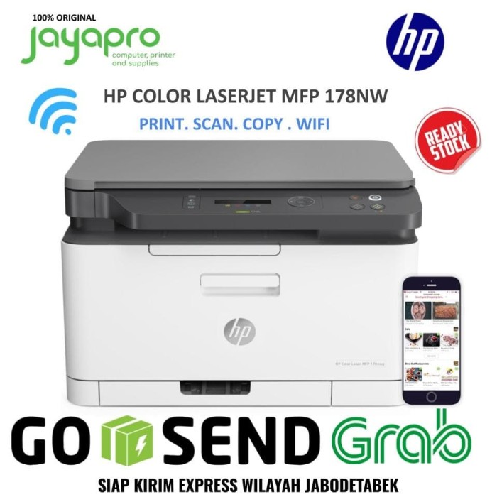 Jual PRINTER HP LASER 178 NW HP LASER COLOR MFP 178NW - Jakarta Pusat - JAYAPRO JKT | Tokopedia