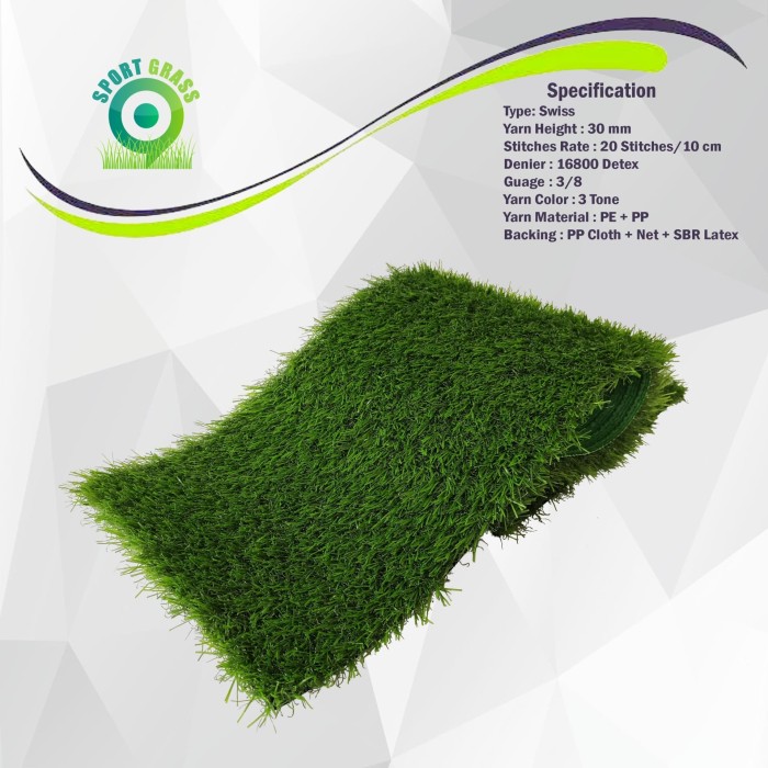 Jual NEW | RUMPUT SINTETIS SWISS PER 25CM X 25CM - Kab. Bogor - Sport ...