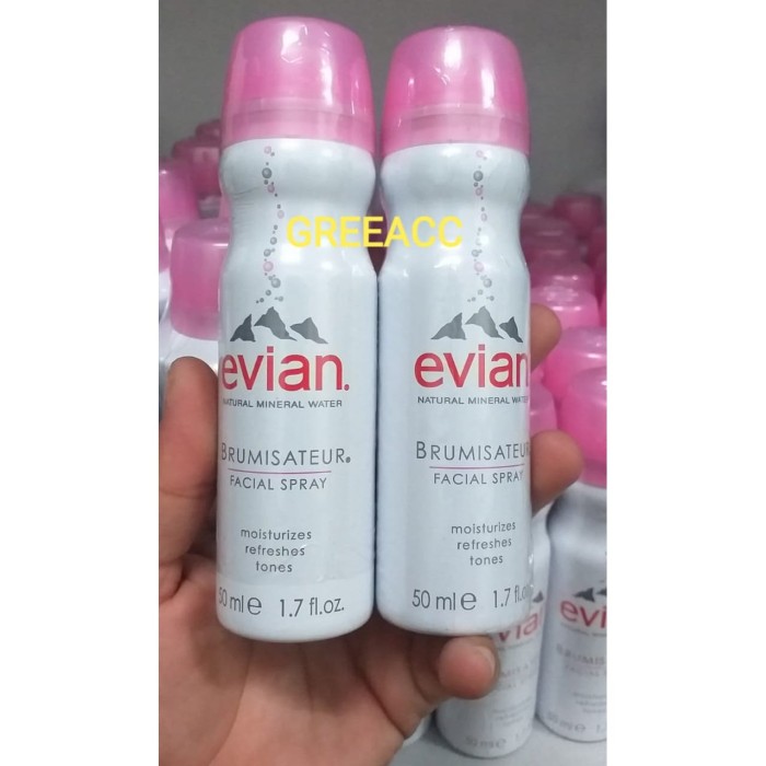 Jual Evian Facial Spray Brumisateur 50mL - Jakarta Barat - Greeacc ...