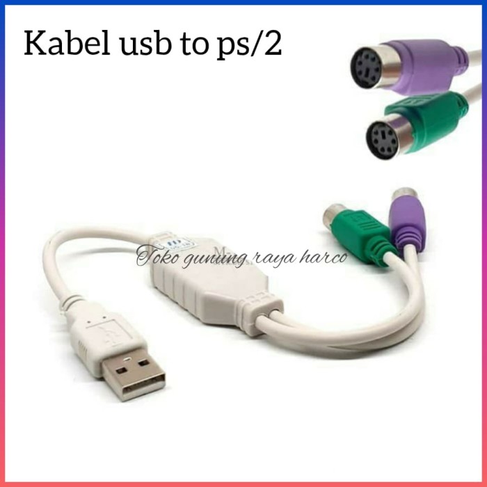 Jual Kabel usb to ps/2 - Jakarta Pusat - TOKO GUNUNG RAYA HARCO | Tokopedia