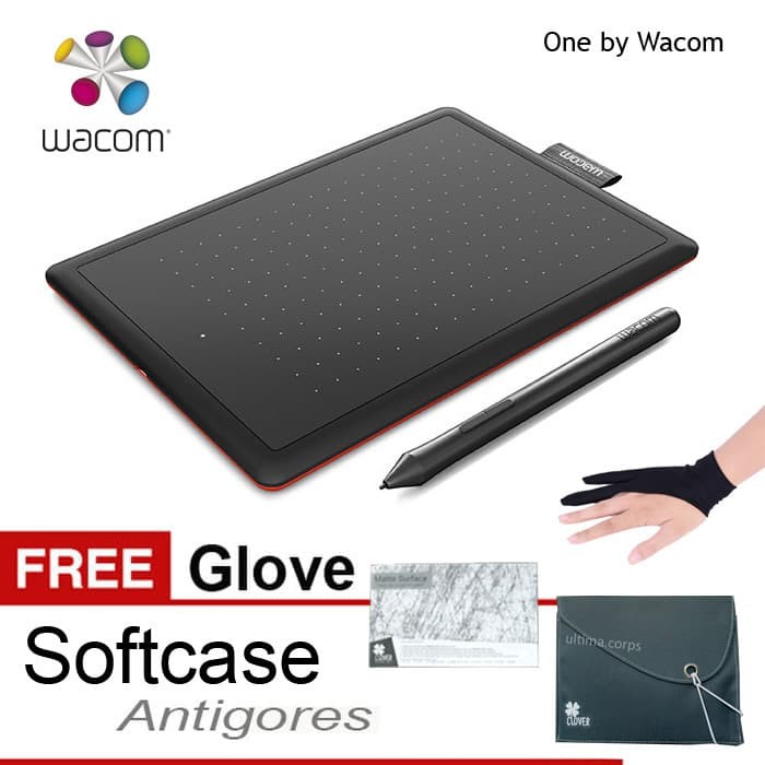Jual One by Wacom CTL472 Digital Pen Tablet CTL-472 Small - Kota ...
