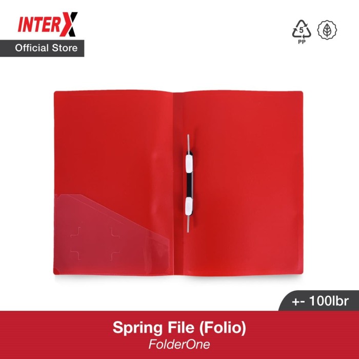 Jual Folder One Map Spring (Spring File) - Merah - Kab. Tangerang ...