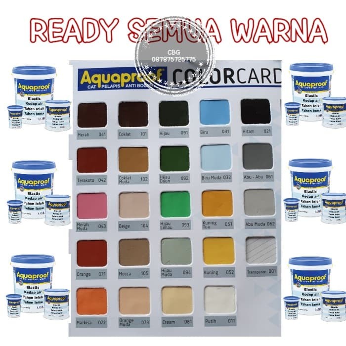 Jual AQUAPROOF WATERPROOFING 1 KG - Jakarta Pusat - CAHAYA BARU GROUP ...