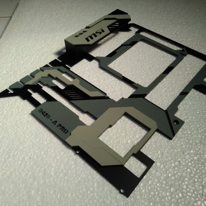 Jual [ PC MODDING ] CUSTOM MOTHER / MAIN BOARD - COVER / ARMOR ( 3d ...