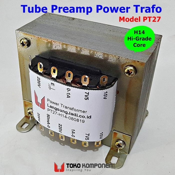 Jual LJ PT27 Power Transformer Tube Preamp Conrad-Johnson 12AU7 12AX7 ...