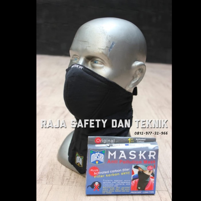 Jual Masker Motor MASKR LONG ORIGINAL Karbon Aktif MURAH - Jakarta ...