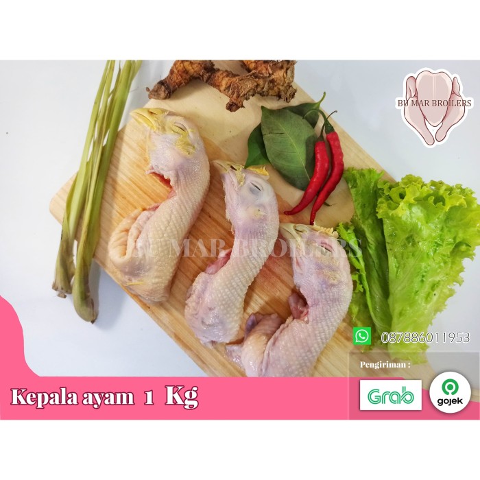 Jual Kepala Ayam 1 Kg Jakarta Selatan Bu Mar Broilers Tokopedia