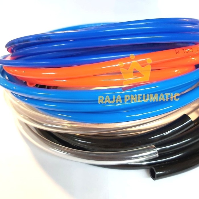 Jual SELANG ANGIN POLYURETHANE PNEUMATIC PU 12 X 8 MM METERAN - Jakarta Barat - RAJA PNEUMATIC ...