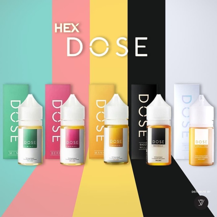 Jual Dose Salt Nic by Hex Juice 40MG 30ML Liquid Dose Salt Nic Dose ...