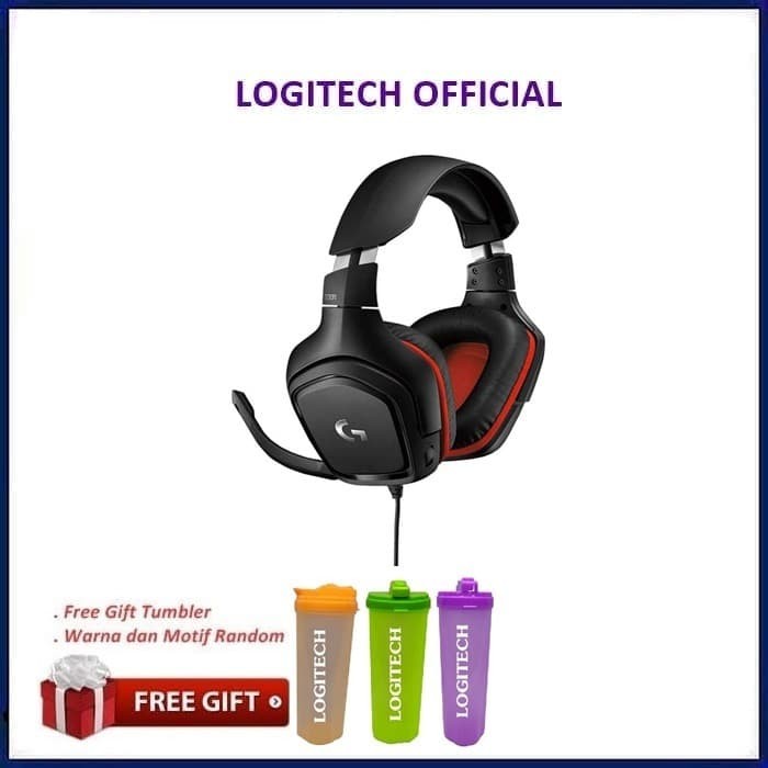 Jual Logitech G331 Gaming Headset with Flip to Mute Logi G 331 ...