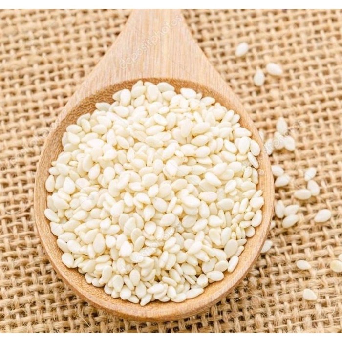 Jual BIJI WIJEN PUTIH - WHITE SESAME SEED 1 KG IMPORT HALAL REPACK ...
