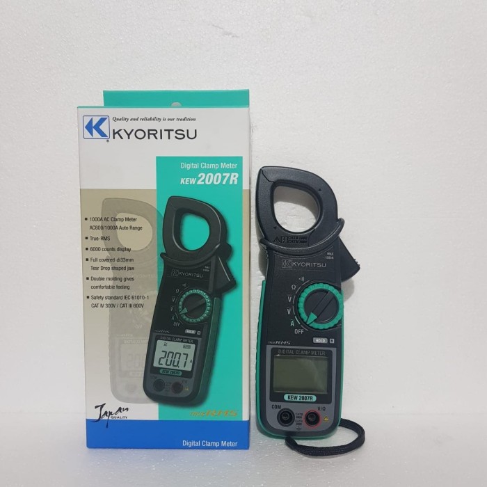 Jual Tang Ampere Kyoritsu 2007R / Digital Clamp Meter Kew Kyoritsu 2007 ...