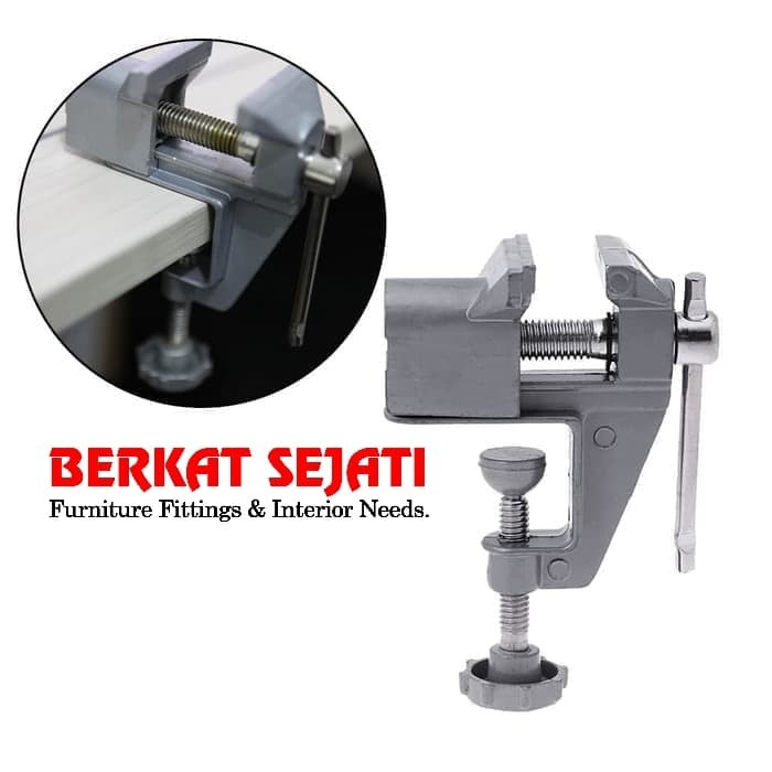 Jual Alat Penjepit Benda / Vise Table Clamp Catok Meja Ragum Mini ...