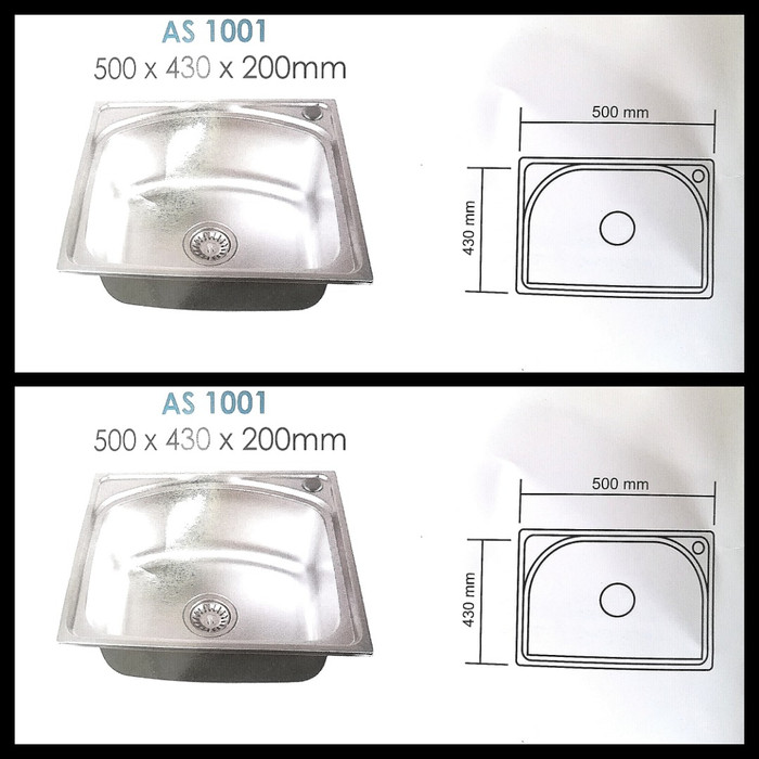Jual KITCHEN ZINK AS 1001 - Jakarta Barat - pd karya Umum | Tokopedia