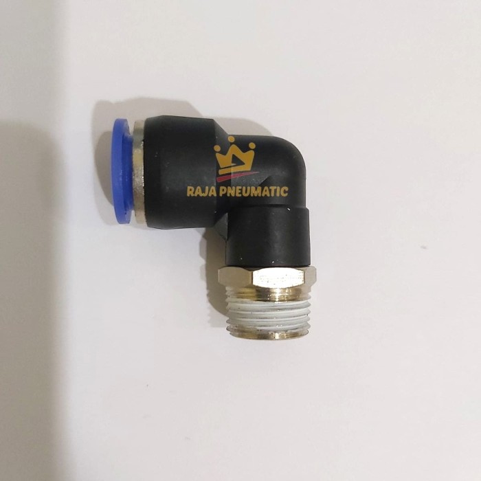 Jual FITTING NEPEL ANGIN ELBOW UKURAN SELANG 10MM DRAT 1/4 - Jakarta Barat - RAJA PNEUMATIC ...