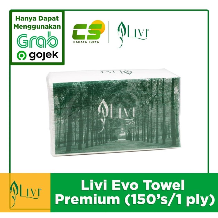 Jual Tissue / Tisue / Tisu Livi Evo Premium Towel - Tissue cuci tangan ...